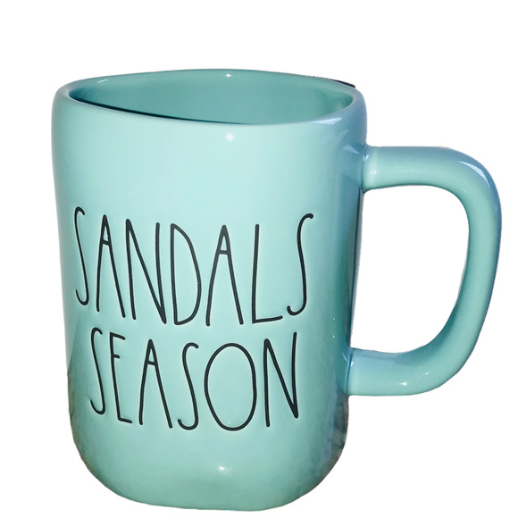 Rae Dunn | Other | New Rae Dunn Blue Sandals Season Mug Cup Summer ...